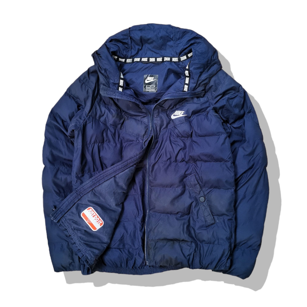 NIKE Hooded Puffer Jacket Chest 42 " | Shopee Philippines
