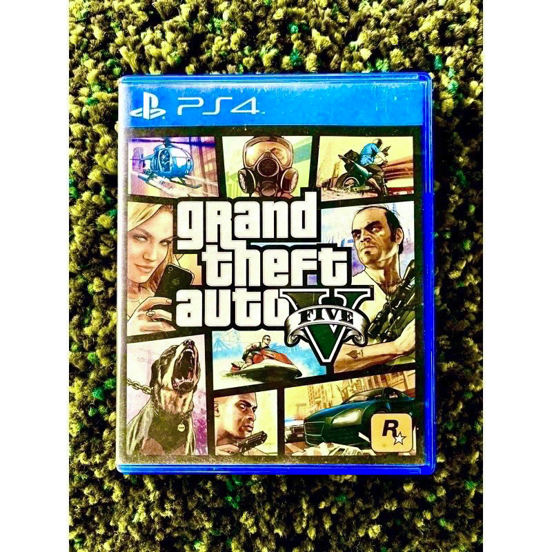 Used ps4 Game Disc/Grand Theft Auto V (GTA V) | Shopee Philippines