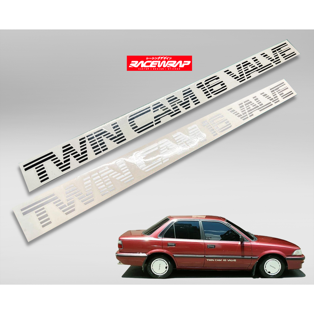 twincam 16valve Sticker For toyota ae92 Doraemon Old Year Stickers ...