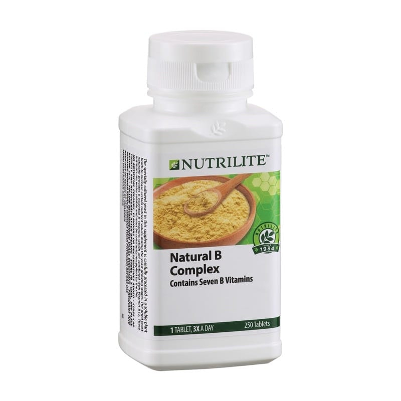 Vitamin B Plus Nutrilite Trademark Natural Complex 250 Tablets | Shopee ...