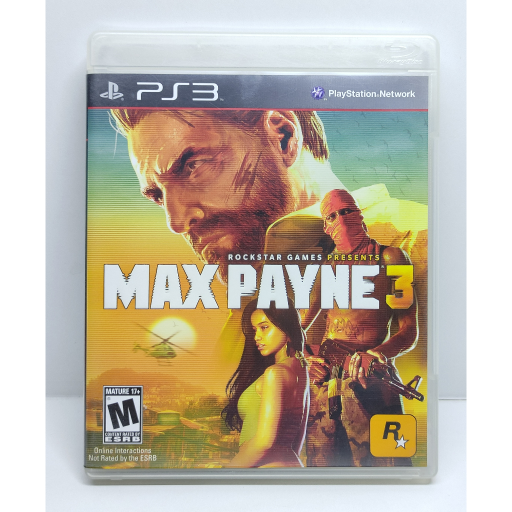 Max Payne 3 [Z1 US] Original PS3 2nd Hand *English * | Shopee Philippines