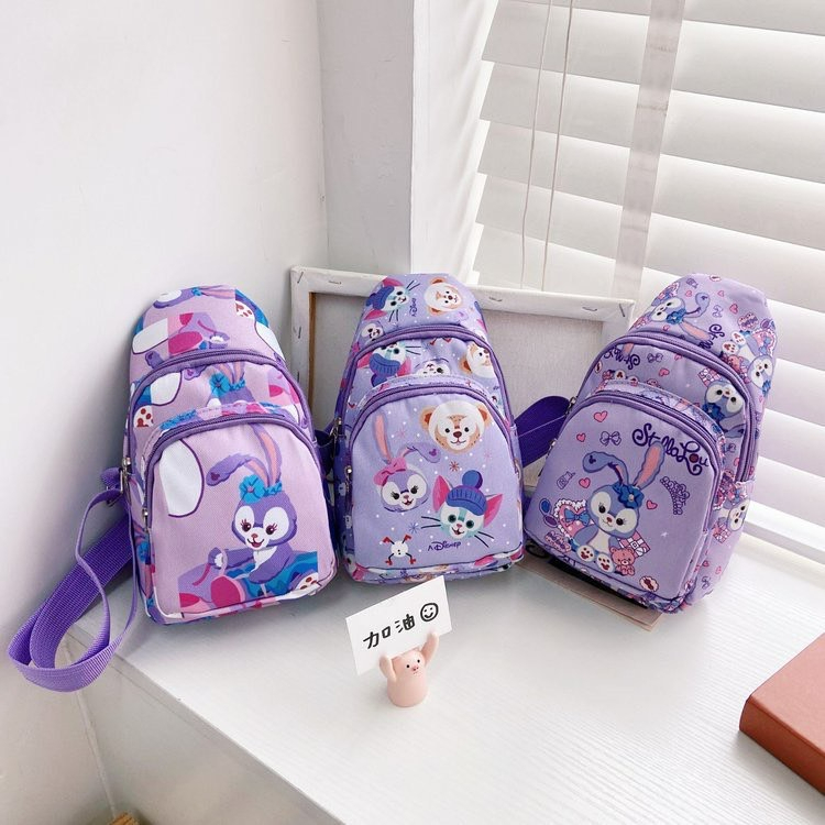 Delivery Within 48 Hours Purple Stella Rabbit Pattern Chest Bag Kids ...