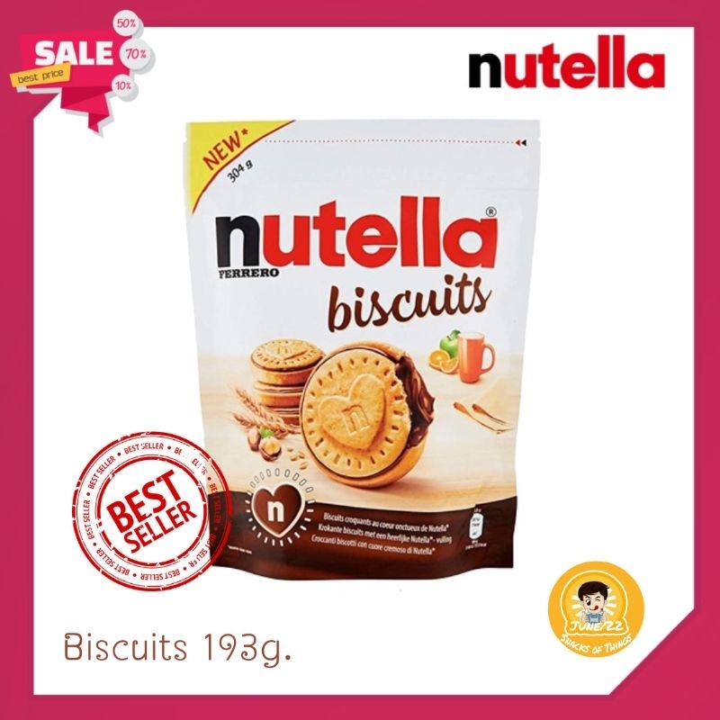 NEW nutella biscuits 193g Size Popular Snacks From Italy B | Shopee ...