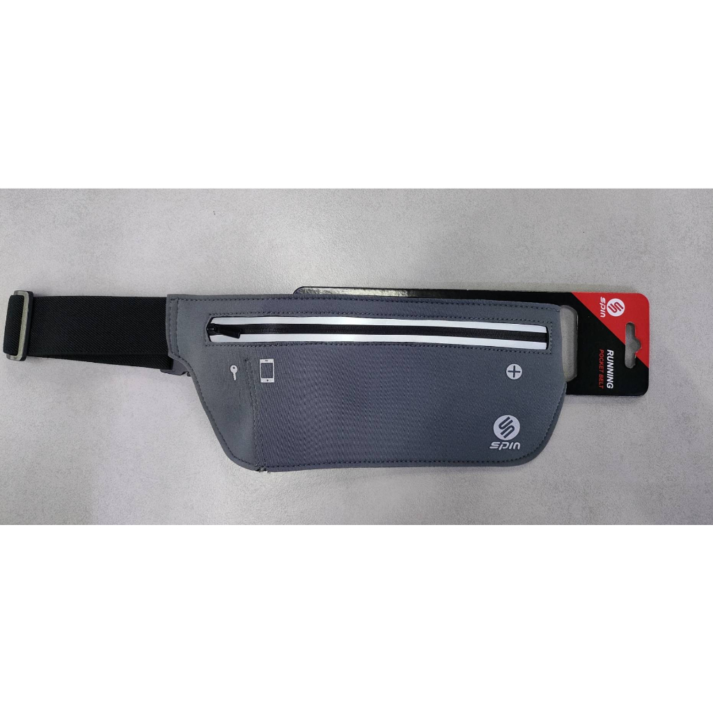 SPIN Waist Bag (BA-1003-Gray) | Shopee Philippines