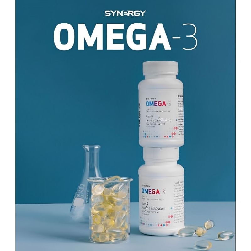 Omega 3 Synergy Fish Oil Imported From Usa 1 Exp Year 2024 | Shopee ...