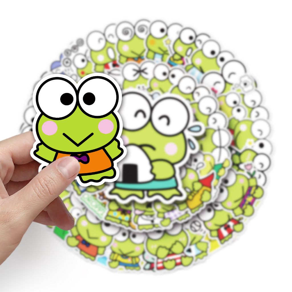 SANRIO Kero Keroppi Mixed sticker My Melody Waterproof Different Styles ...