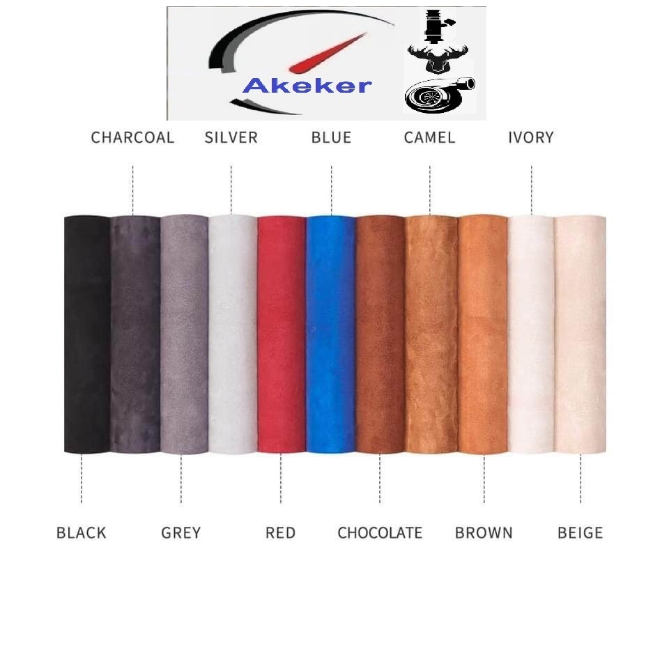 142 CM X 100 Self Adhesive Alcantara Fabric Easy Apply For Car Seat ...