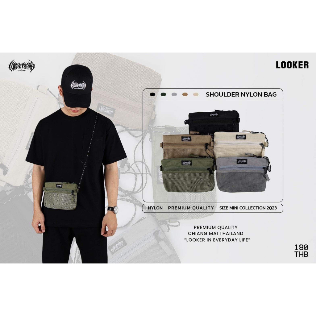 LOOKER-Sling Bag (Small Logo) | Shopee Philippines
