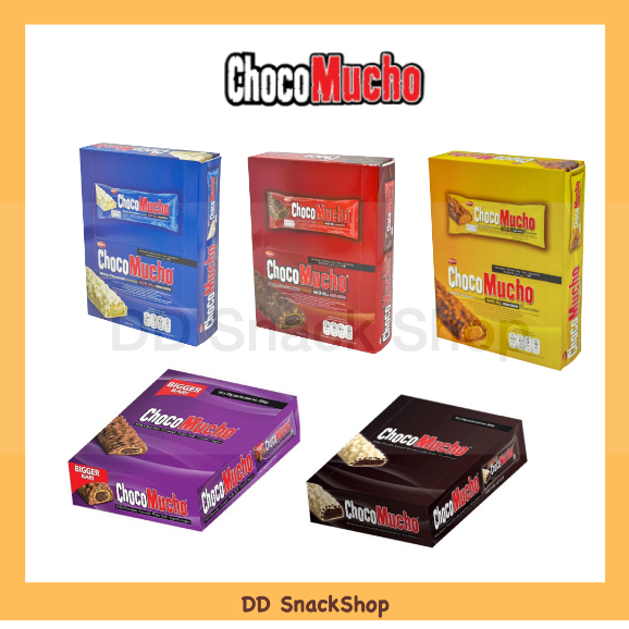 Choco mucho Rebecca Crispy Wafer 25g X 10pcs | Shopee Philippines