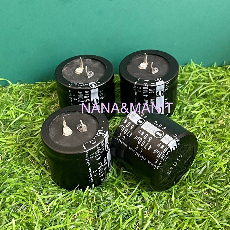 CAPACITOR 4700UF 50V (VDC) Fang Legs *Available In Sizes* (Genuine New ...