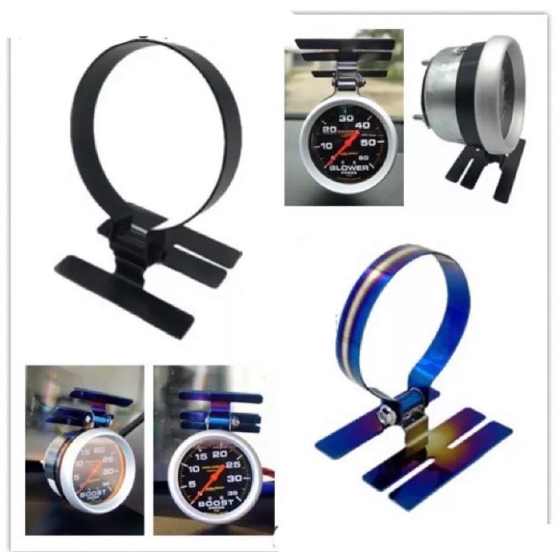 Autometer Boost Probe Available In Black With Taite/Gold Turbo Gauge ...