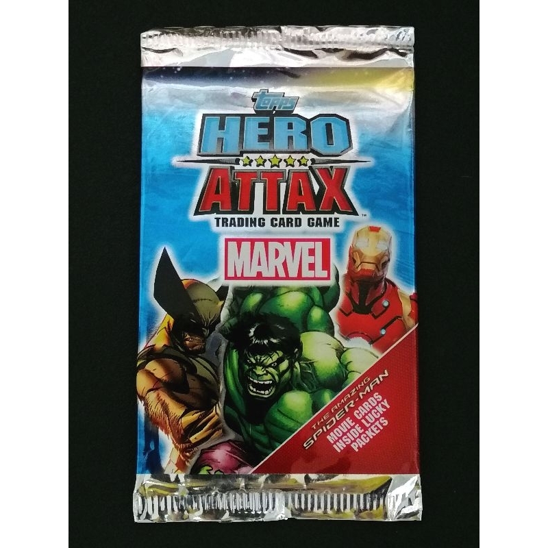 (Sealed Pack) MARVEL HERO Attack CARD Random Envelope (HERO ATTAX ...