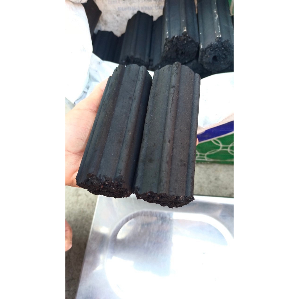 Charcoal Briquettes Coconut Shells 5 Pieces Large Easy To Fire Long ...