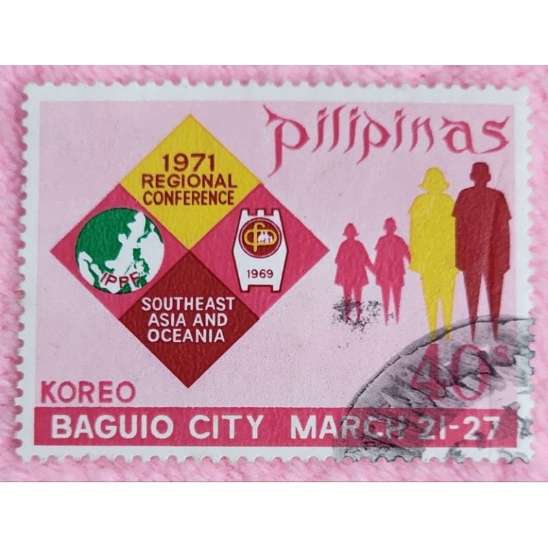 Stamp Stamp Old Stock Old Philippines Country Baguio City March 21-27 ...