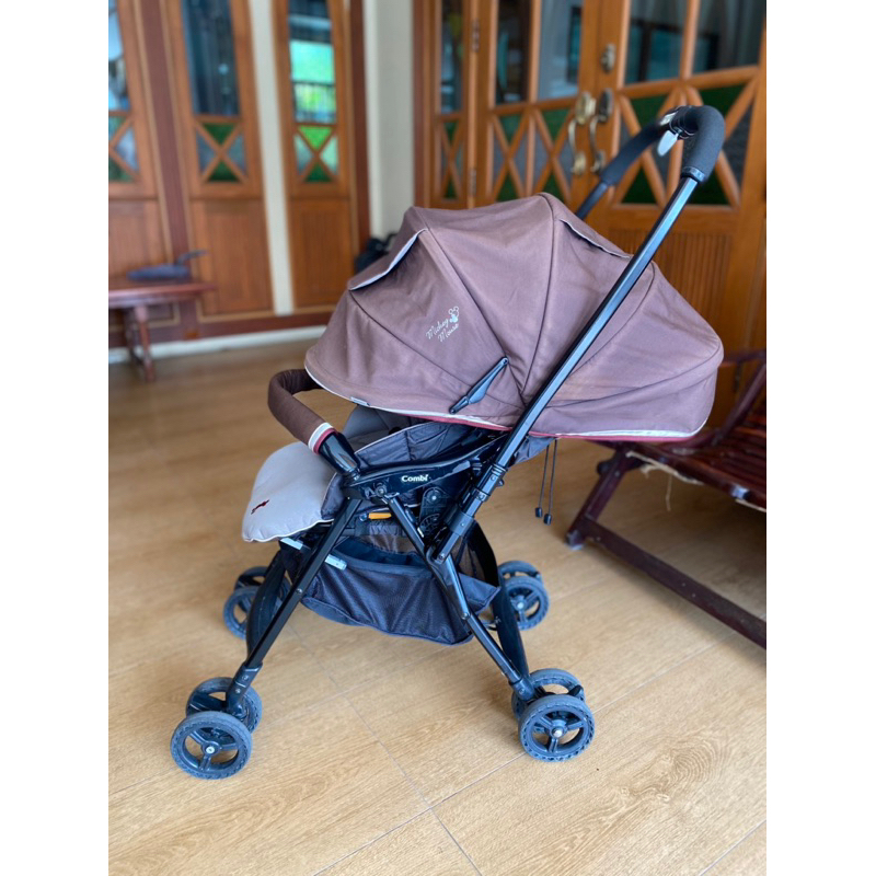 (2nd Hand) Combi Brand Stroller Model Mechacal Handy Brown Color ...
