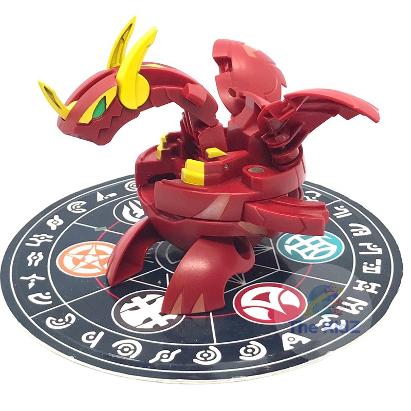 Deka Bakugan Neo Dragonoid Vortex-Special Attack Red Pyrus Rare ...
