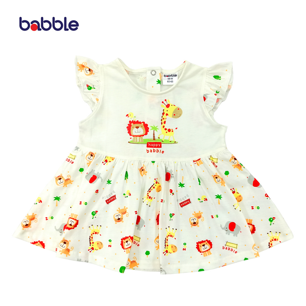 BABBLE Girl Dress Baby Skirt Clothes Age 3 To 2 Years (2 Pattern Choose ...