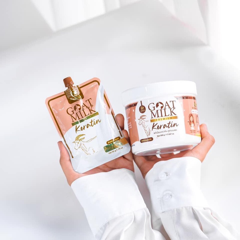Goat Milk Keratin For Hair Care Restores Damaged | Shopee Philippines