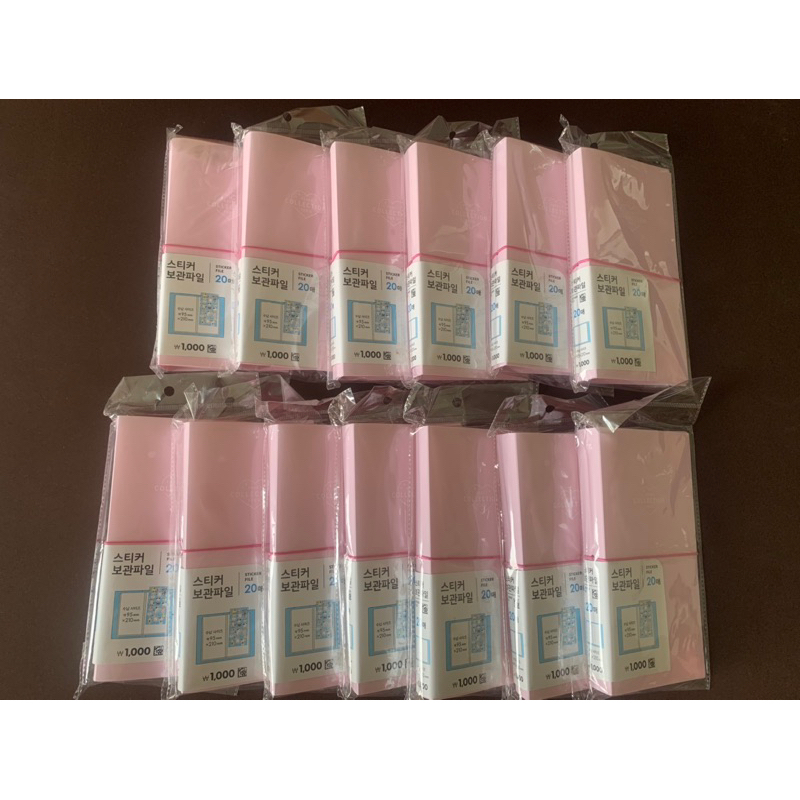 Sticker Storage Folder From Korean Daiso | Shopee Philippines