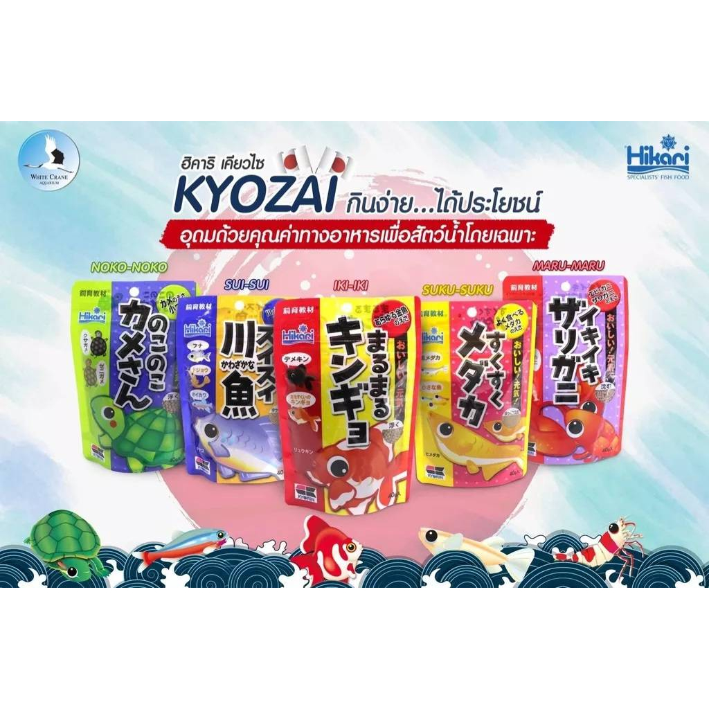 Hikari Kyozai Aqua Food Balanced Formula With Complete Nutrients 40g ...