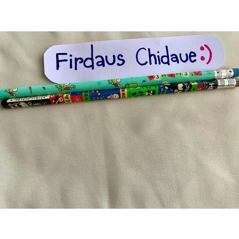 Kero Wooden Pencil Bad badtz Old Work 1990 1995 | Shopee Philippines