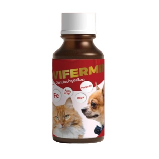 Vifermin Blood Nourishing Vitamins For Dogs Cats Anemia Stomach ...