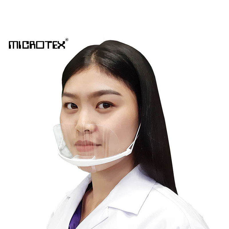 Transparent Stripe Waterproof Mask(3pcs)MICROTEX Guard Face Mask ...