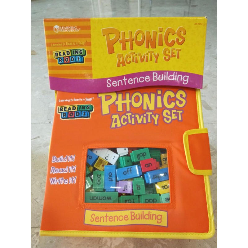 Learning Resoure Phonics Activity Sentence Building Build And ...