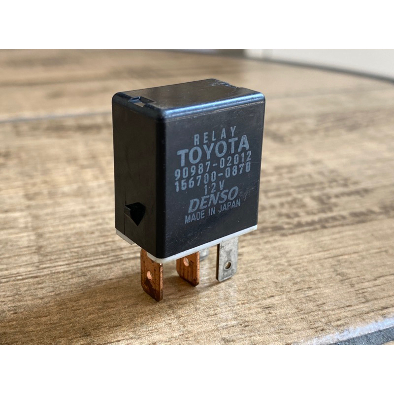 Genuine 4-Pin Relay TOYOTA Produced By DENSO The Outer Japan. | Shopee ...