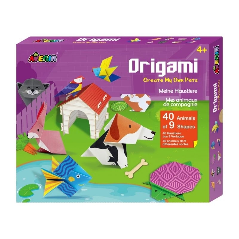 3D Origami Paper Folding Set For Kids By Avenir | Shopee Philippines