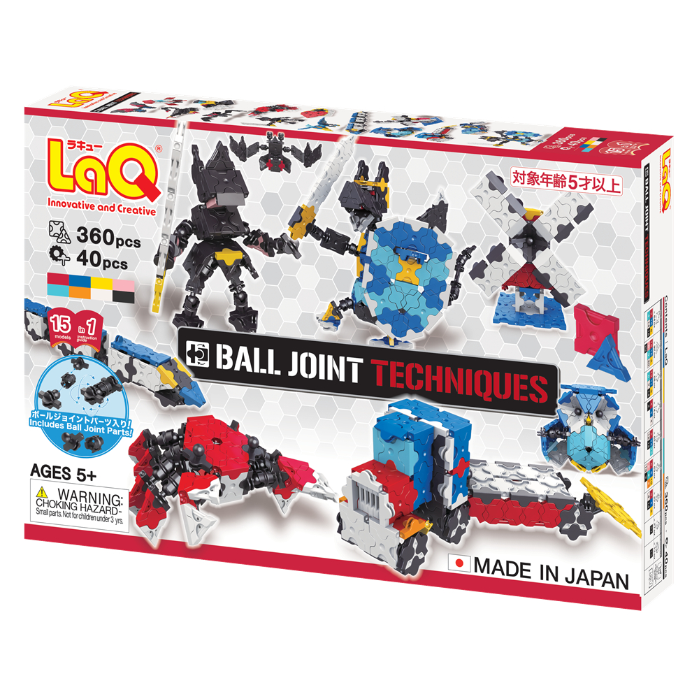 LaQ Ball Joint Techniques Is A Building Block To Enhance Skills Made In ...