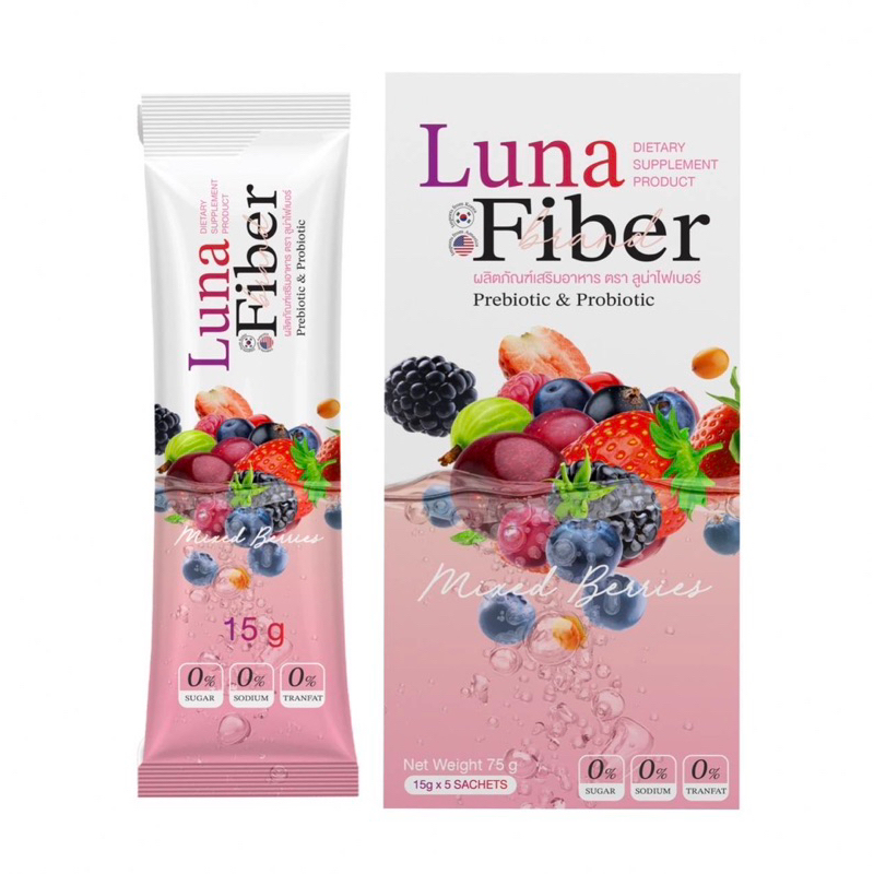 Luna Fiber Concentrated Detox Bowel Control Hunger Increase Metabolism ...