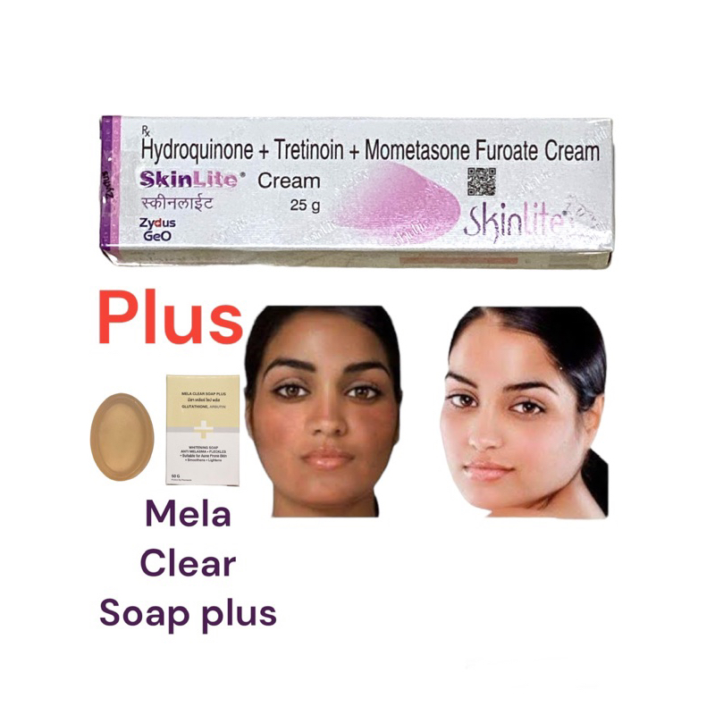 Skinlite 25 G + Mela Clear Soap Plus 50 Fade Blemishes From The First ...