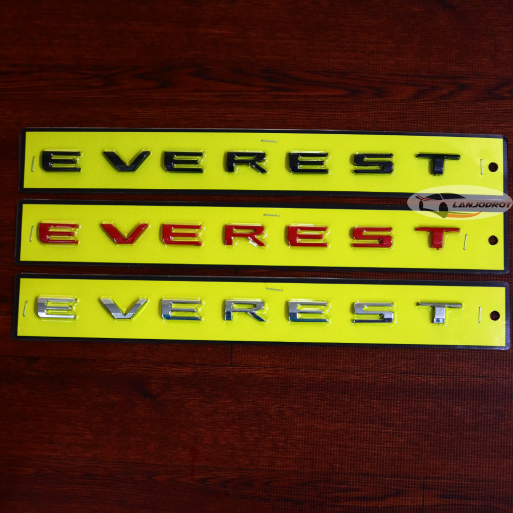 Logo Letter Lettering Bonet For Next-Gen Ford Everest 2022 2023 New ...