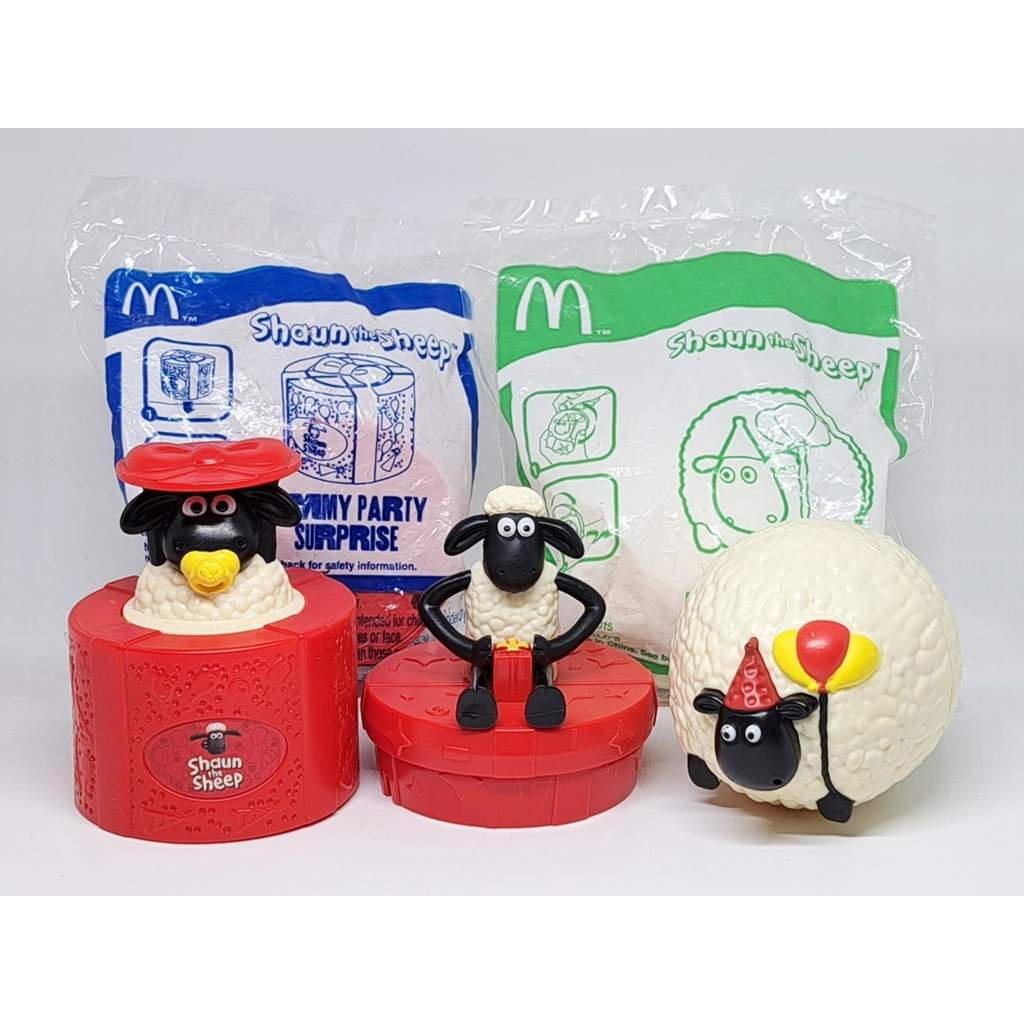 Shaun The Sheep Doll Happy Meal Set McDonald's Event 2015 Included ...