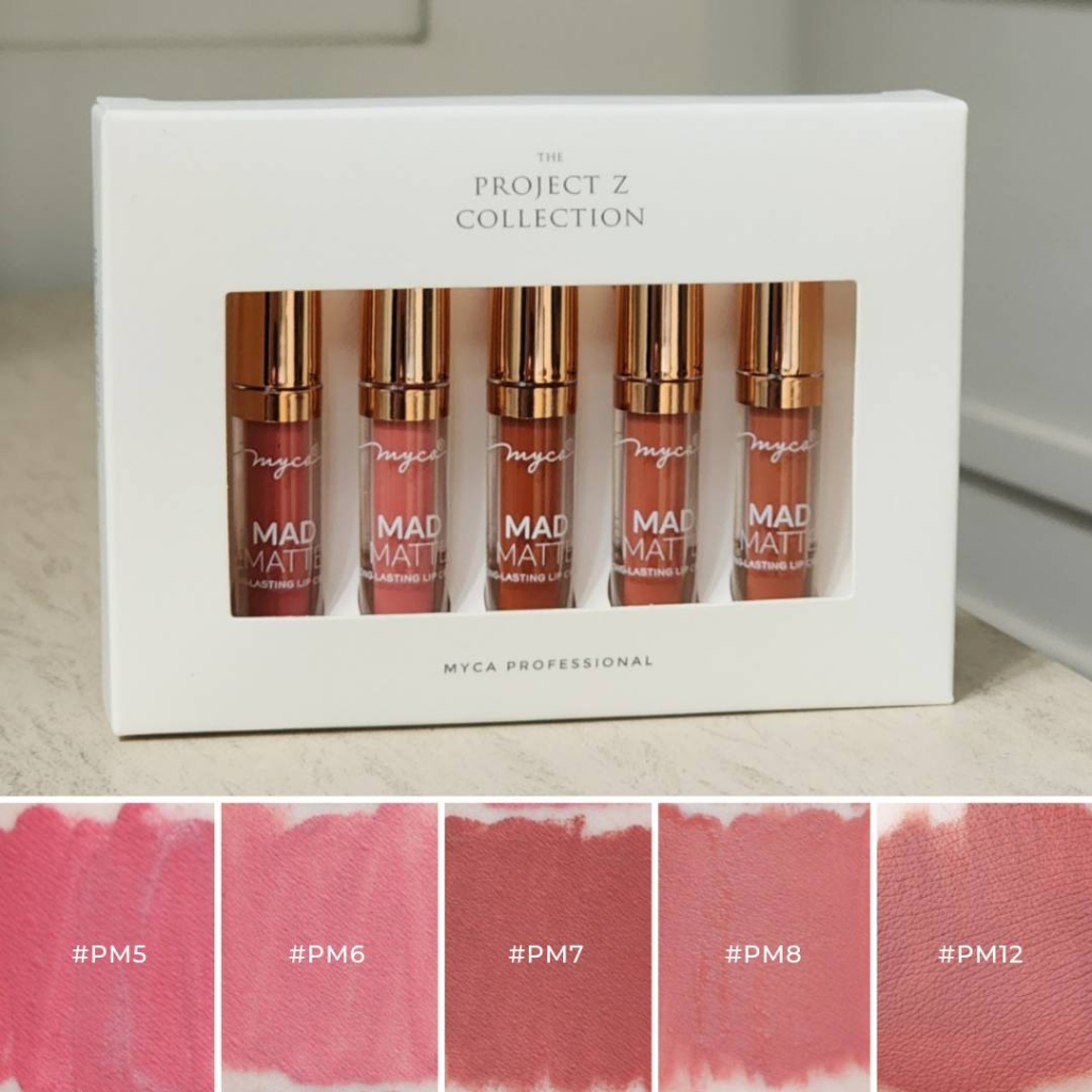 MYCA 5-Piece Gloss Set Tight Color Long-Lasting. | Shopee Philippines