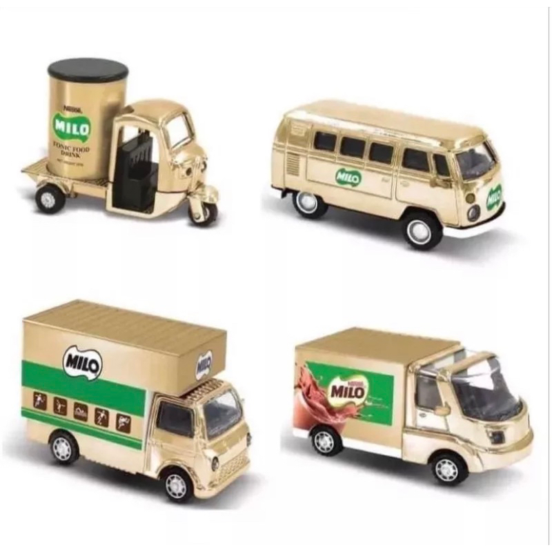 Milo Gold Collectibles 2022 Van set (1 Of 4 Pieces) | Shopee Philippines