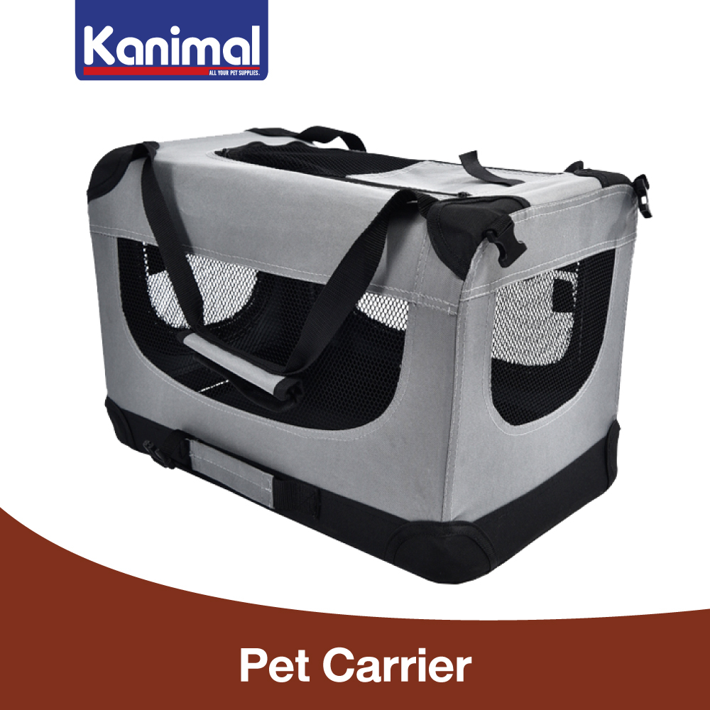[420029] Kanimal Pet Carrier Bag Square Tent Foldable Fabric Kennel ...