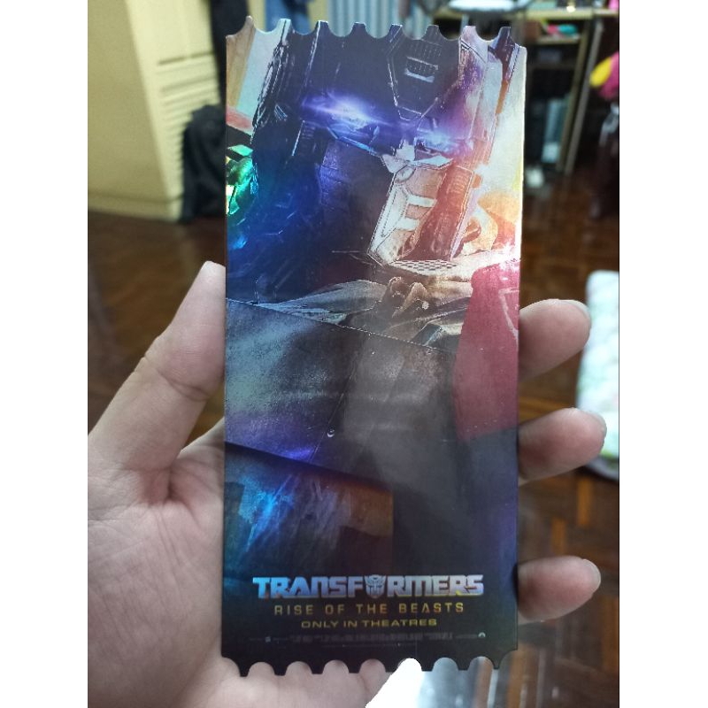 *Separate For Sale TRANSFORMER Sparkling From SF/COLLECTIBLE TICKET ...
