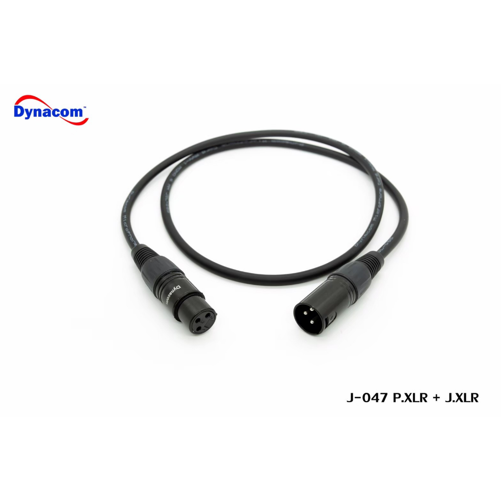 XLR Signal Cable Male + Female Dynacom | Shopee Philippines