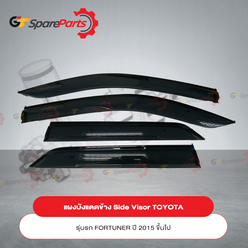 Side Visor Panel For TOYOTA Cars FORTUNER PC162-0K00H (As Genuine Parts ...