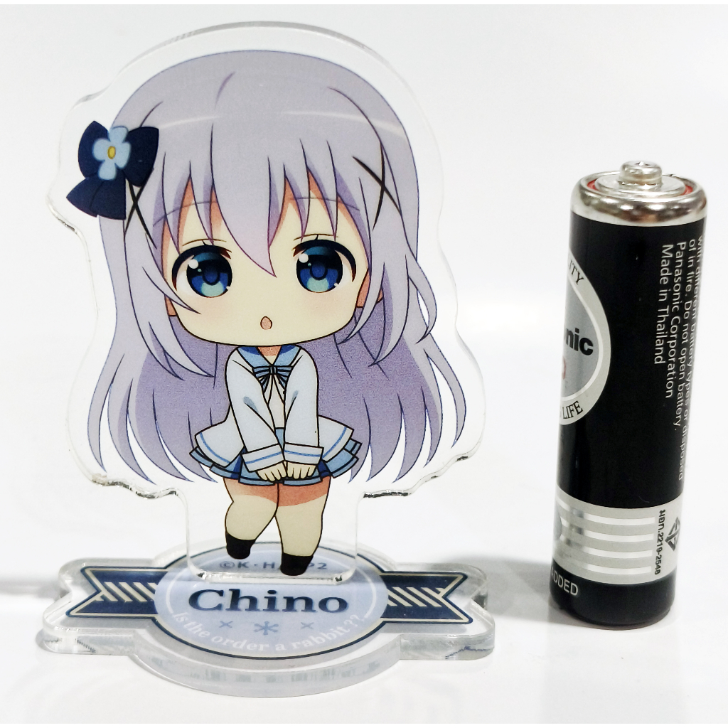 Standee Acrylic Shino/Kafuu Chino-Is the Order a Rabbit | Shopee ...
