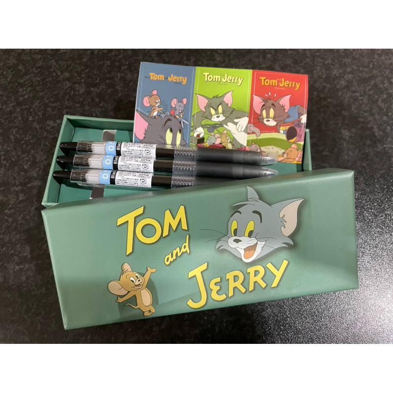 Tom and Jerry PILOT Juice 0.5mm black ink DIY sticker set box. | Shopee ...