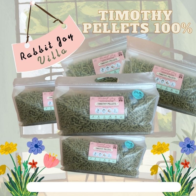 Timothy Premium Pellets 1 Alfalfa Food For Rabbits Gatsby Turtles ...