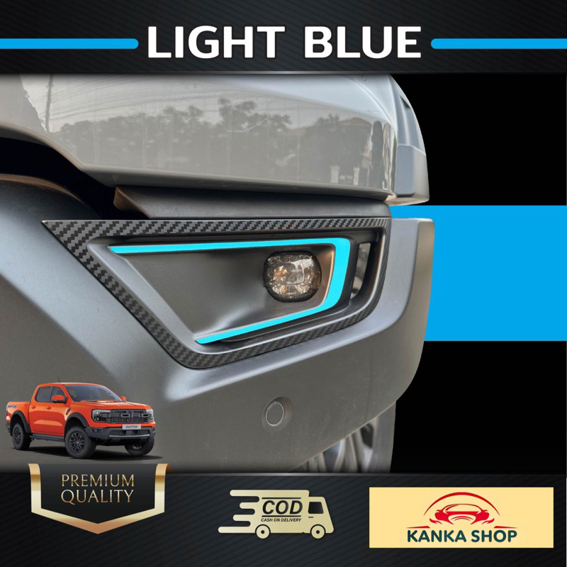 (More Value Than Worth More) Fog Lamp Stickers Kevlar And 6 Colors Ford ...