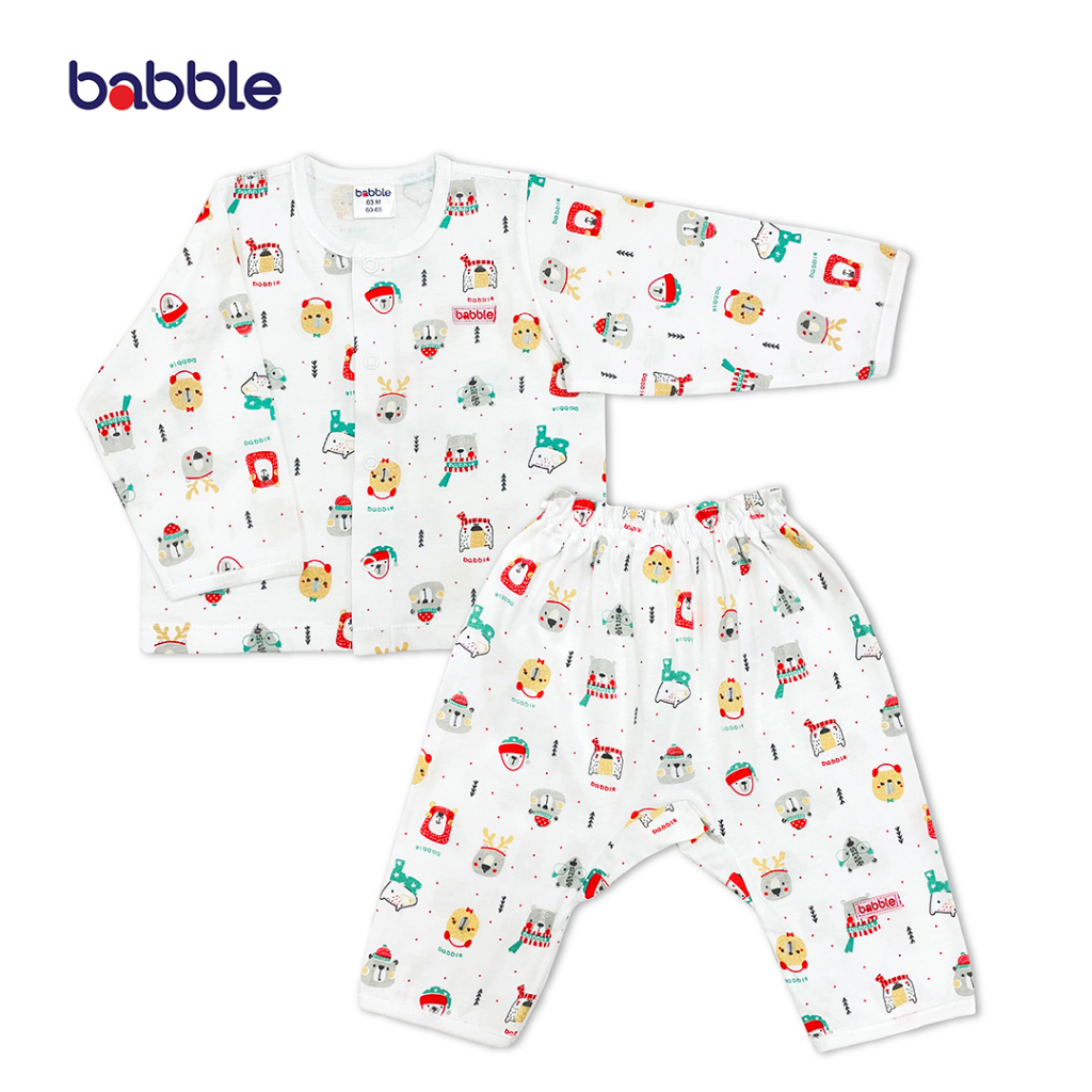 BABBLE Kids Pyjamas Set 3 To 7 Years Old Snow Bear Collection (BSL ...