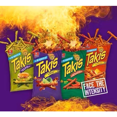 USA Takis Snacks Crispy Snack Spicy Sour Goved To Your Heart | Shopee ...
