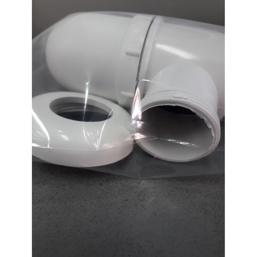 Sharp White PVC Drain Sink Connector Plastic | Shopee Philippines