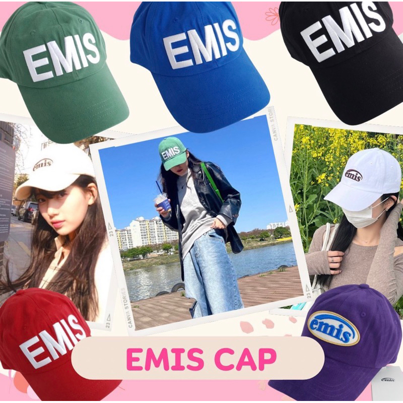 Emis ball cap The Most Popular Model That Leaves Jisoo Wear A Famous Brand Hat Beautiful Shape ...