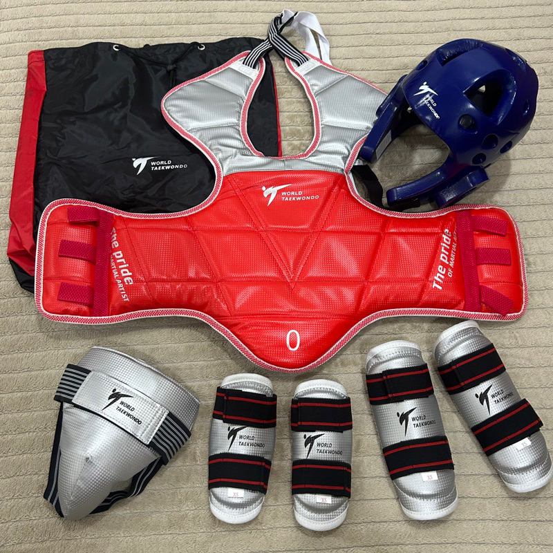 WORLD Taekwondo Armor Set The Whole Kicker Excellent Quality Hat Arm ...